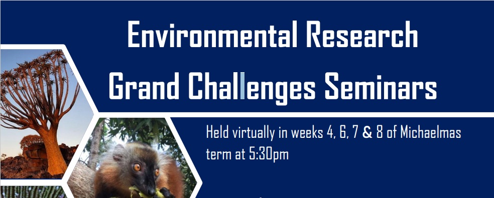 Grand Challenges Seminars 2020 | DTP in Environmental Research