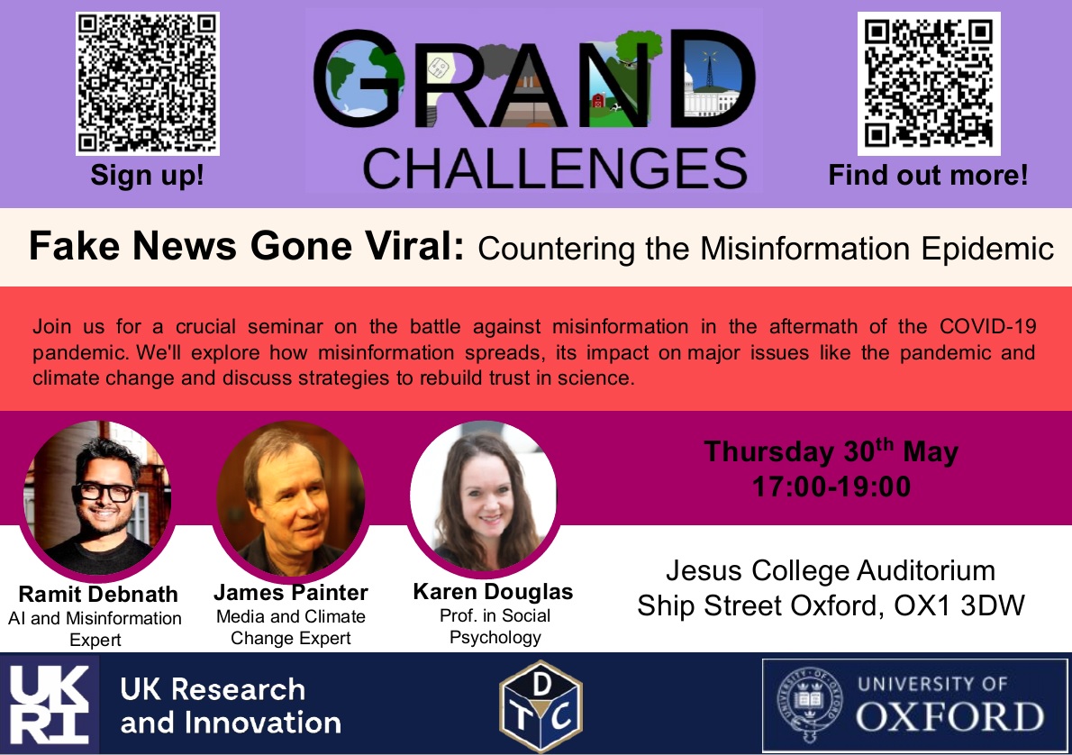 Fake News Gone Viral | DTP in Environmental Research