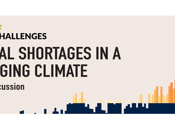 Global Shortages in a Changing Climate | DTP in Environmental Research